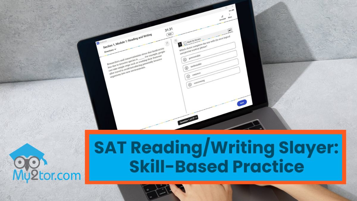 My2tor Online SAT Prep