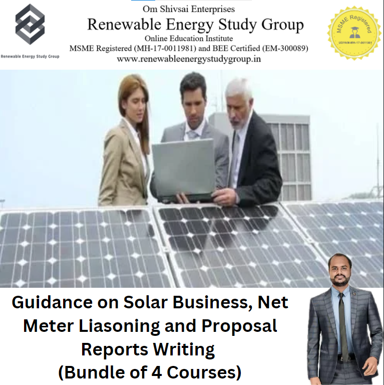 Guidance on Solar Business, Net Meter Liasoning and Proposal Reports ...