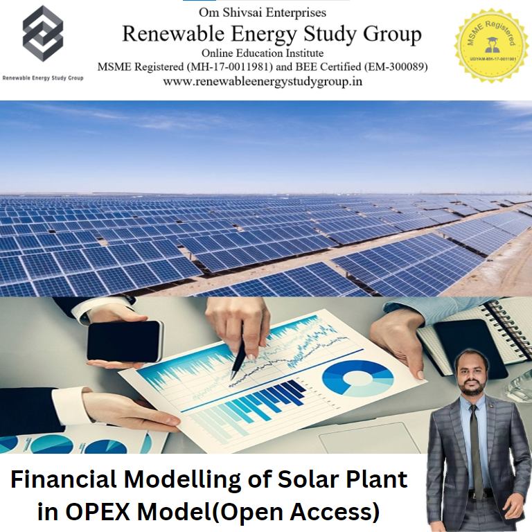 Financial Modelling of Solar Plant in OPEX Model (Open Access)